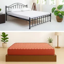 Bed & mattress Combo on Rent in Bangalore | RentoMojo.com