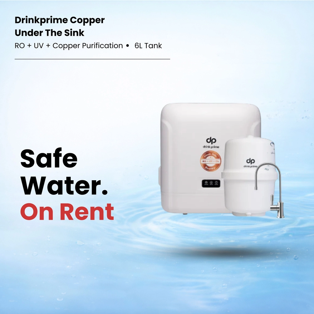 Drinkprime Copper Under The Sink on Rent in Pune | RentoMojo.com