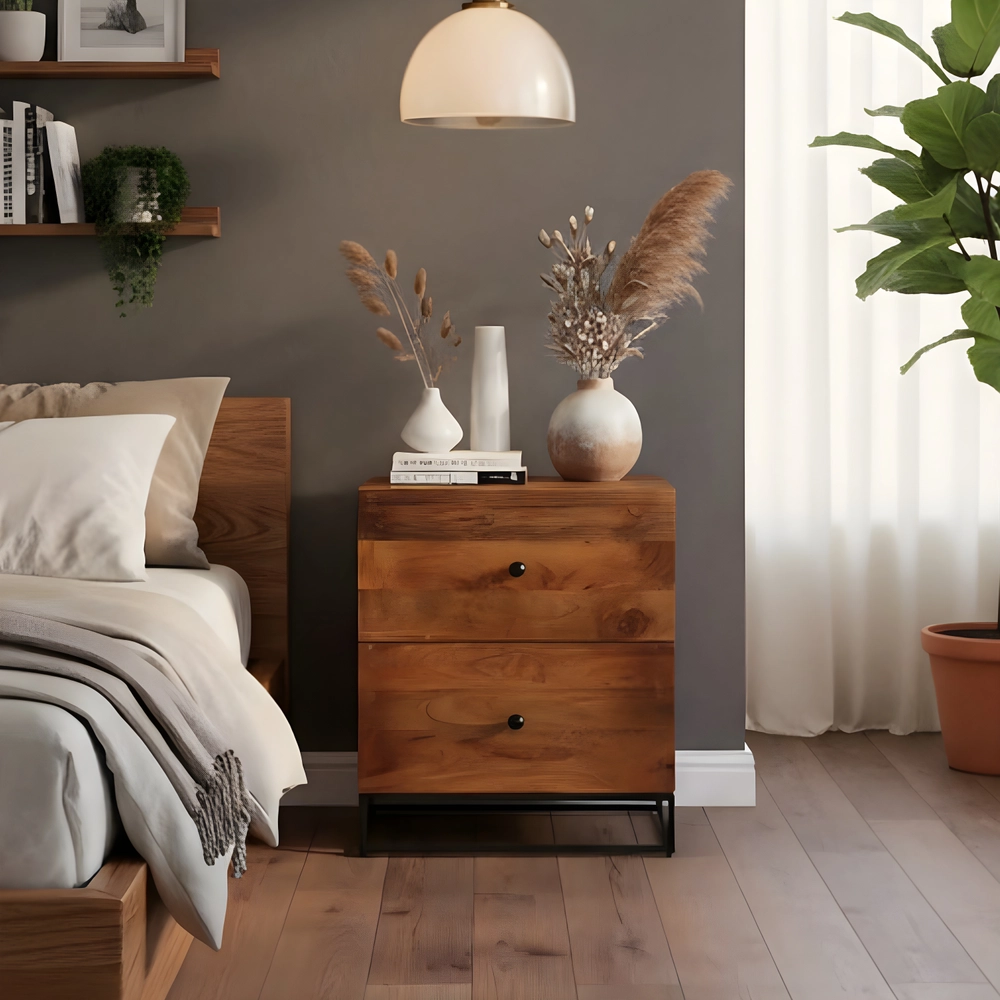 Arko Bedside Table on Rent in Pune | RentoMojo.com